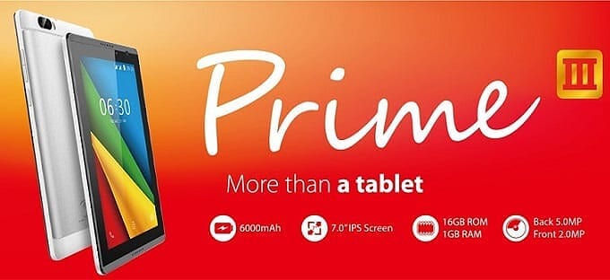 Itel Prime 3 7-inch Phablet Specs & Price - NaijaTechGuide